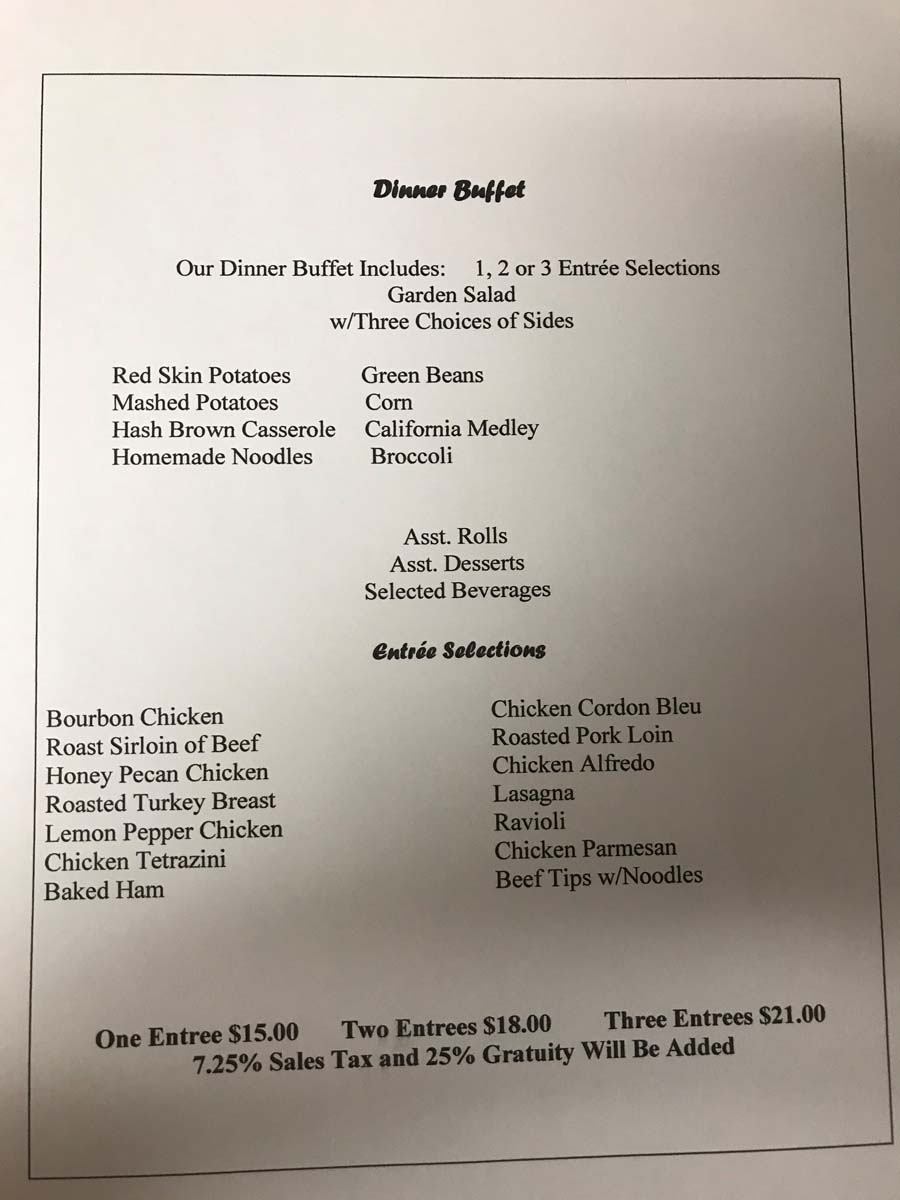 Restaurant - Pickaway Golf Course